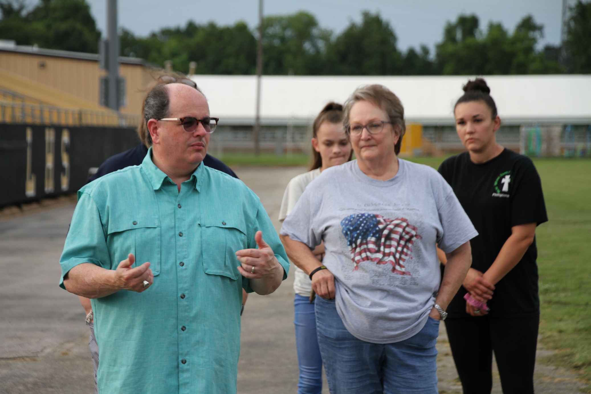 Prayer walk held for Liberty ISD students, staff - Bluebonnet News