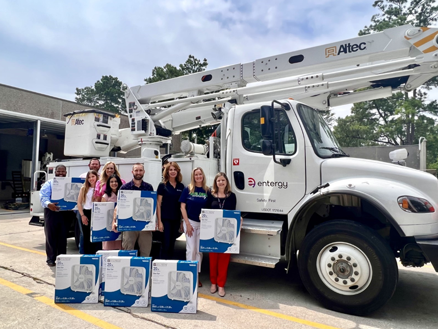 Entergy Texas’ annual fan donation helps low-income customers stay cool ...