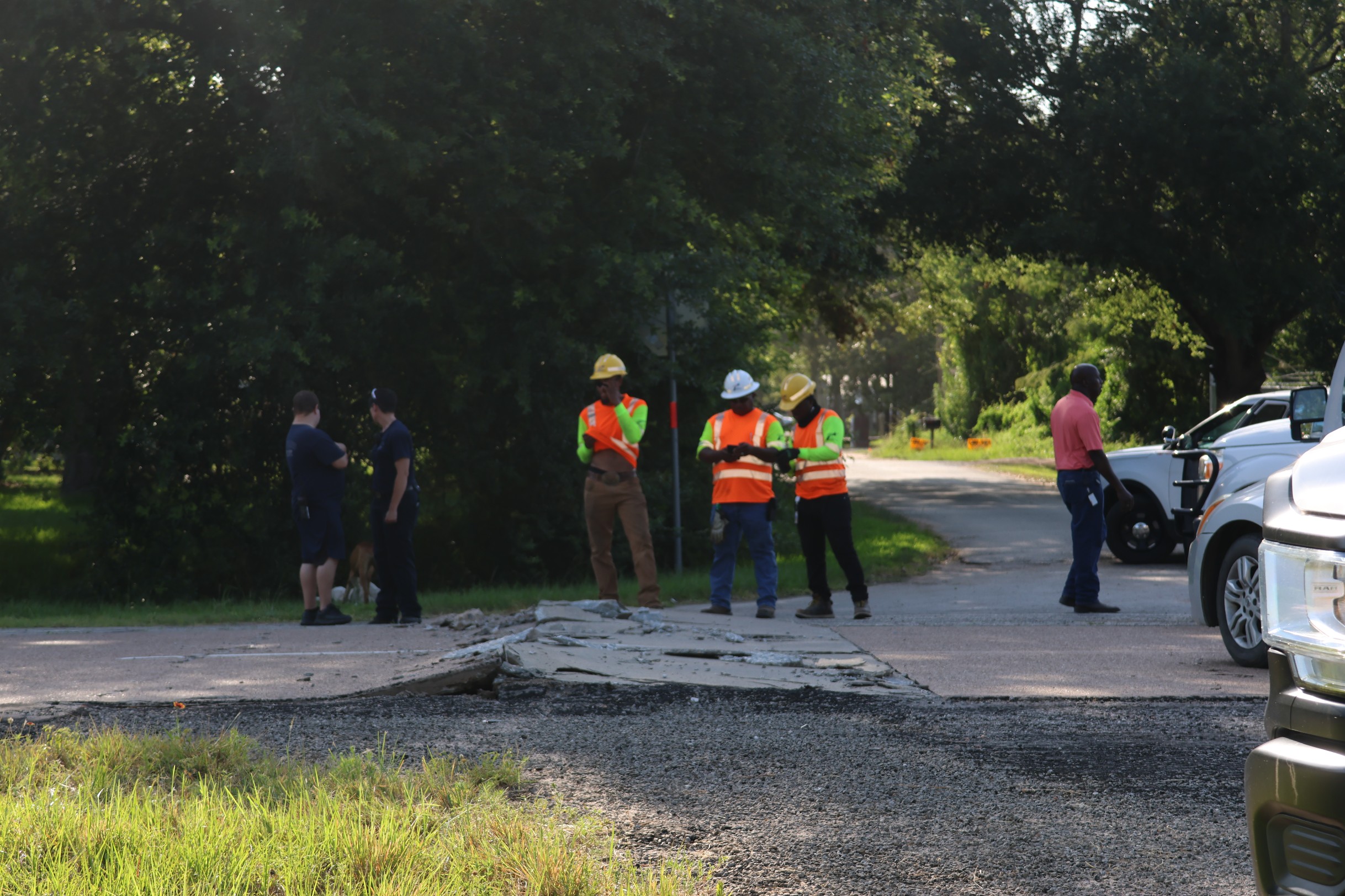 0623concrete explosion 3 | Bluebonnet News