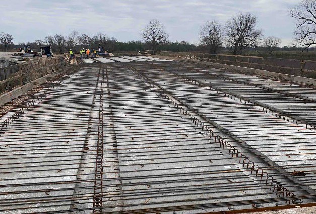 FM 787 bridge on track to reopen in March 2025 - Bluebonnet News