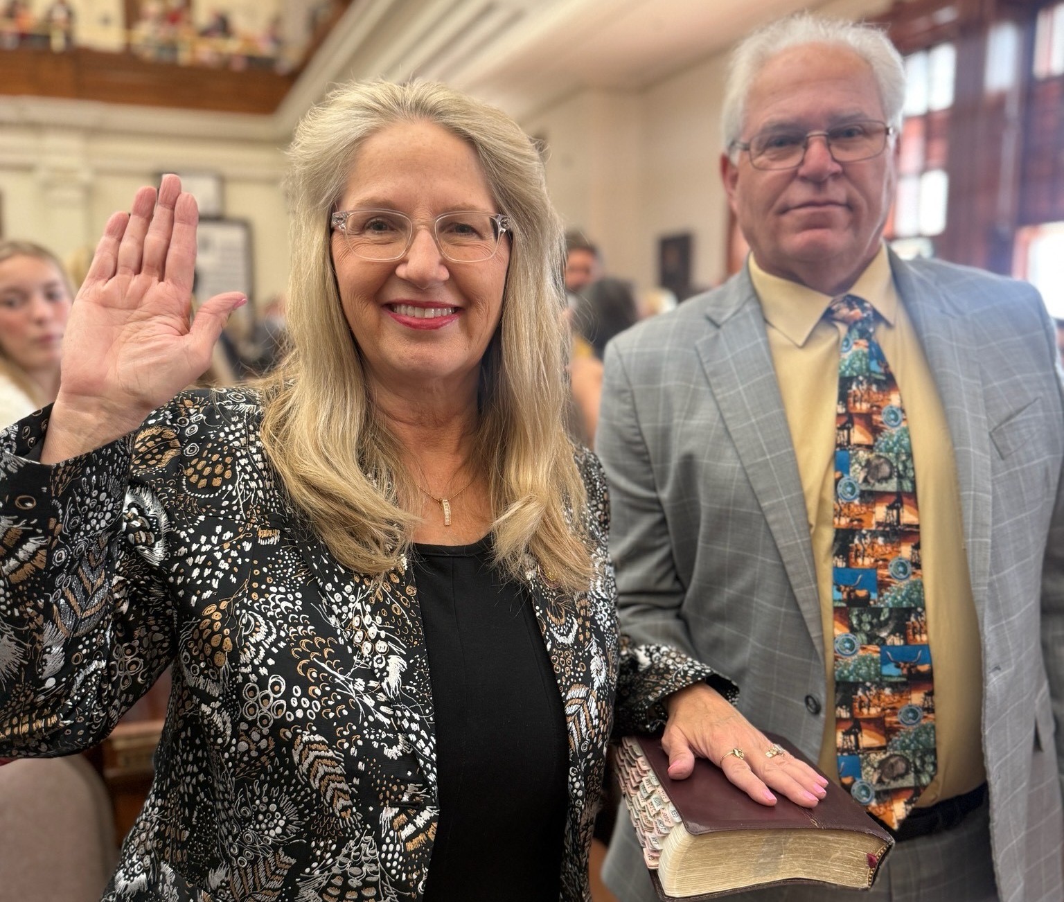 Holt sworn in as state representative for House District 18 ...