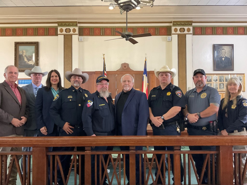 Liberty County officials sworn in for 2025 terms - Bluebonnet News