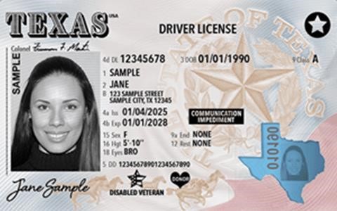 Texas DPS rolls out new driver's license design - Bluebonnet News
