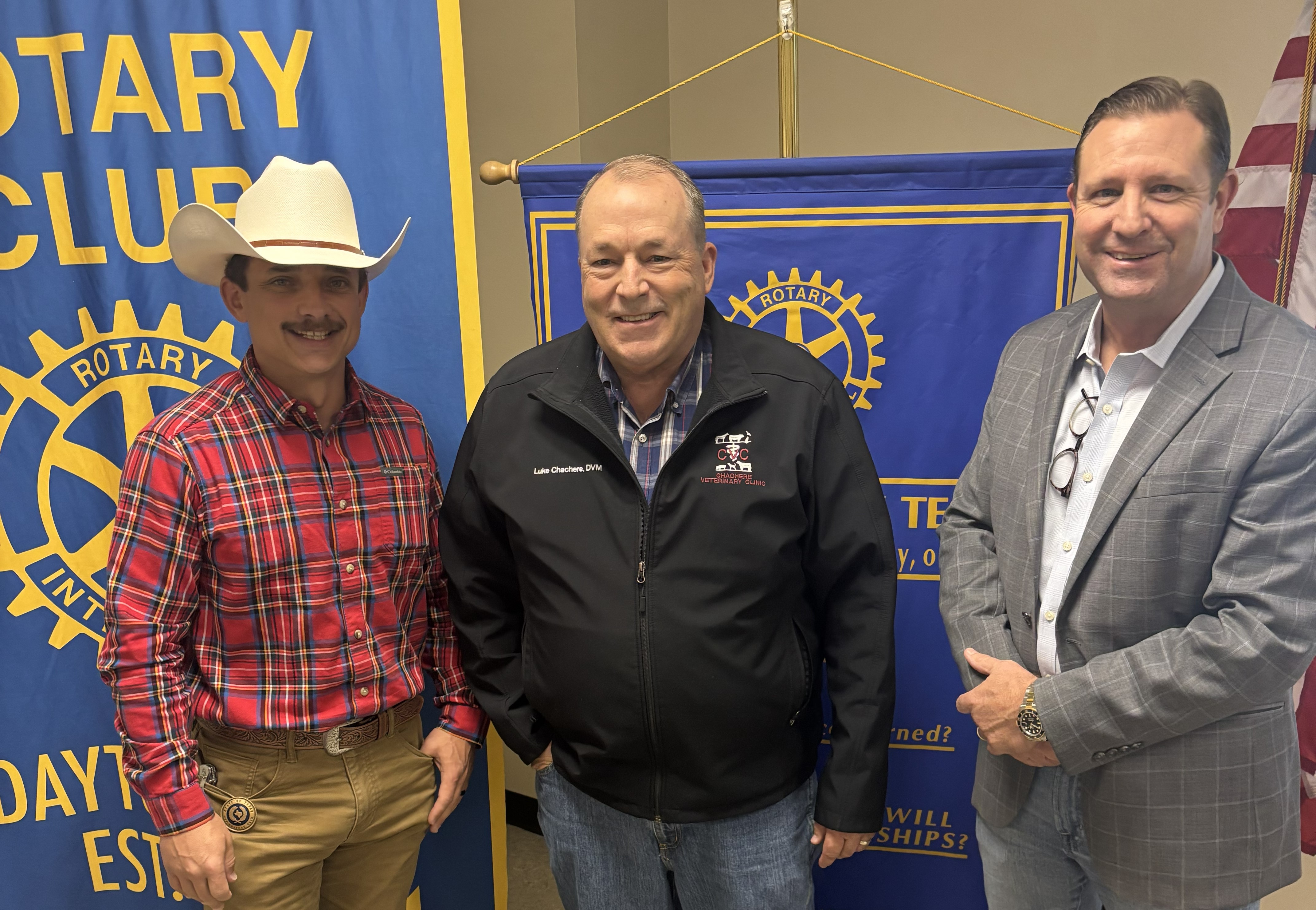 Dayton Rotary Club welcomes city manager - Bluebonnet News