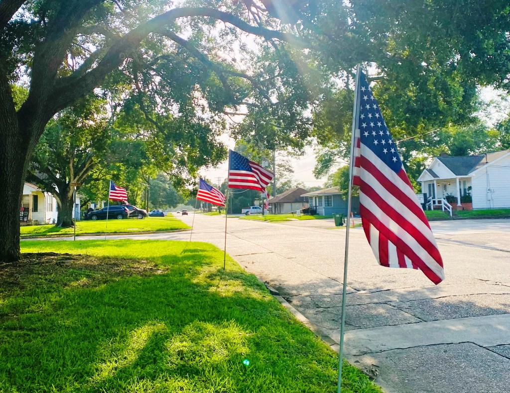 Liberty Lions Club continues 'Flags Across Liberty' tradition ...