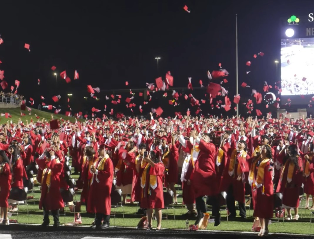Cleveland High School graduates 855 seniors at Valley Ranch ceremony ...